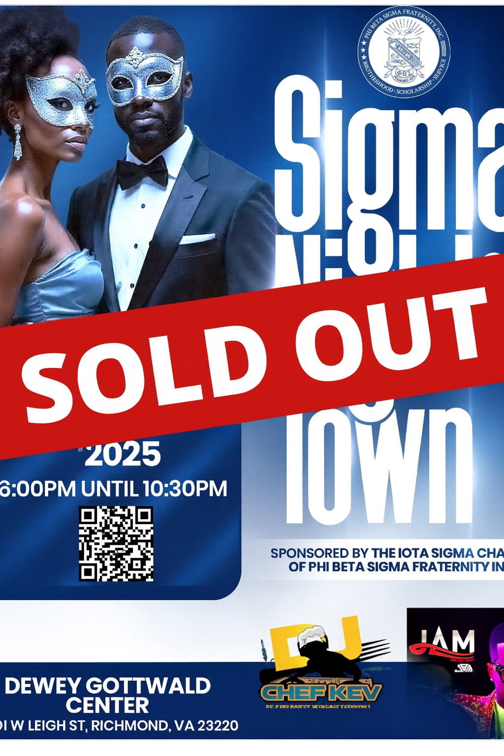 Sigma Night on The Town Officially Sells Out - Iota Sigma Chapter - Phi ...